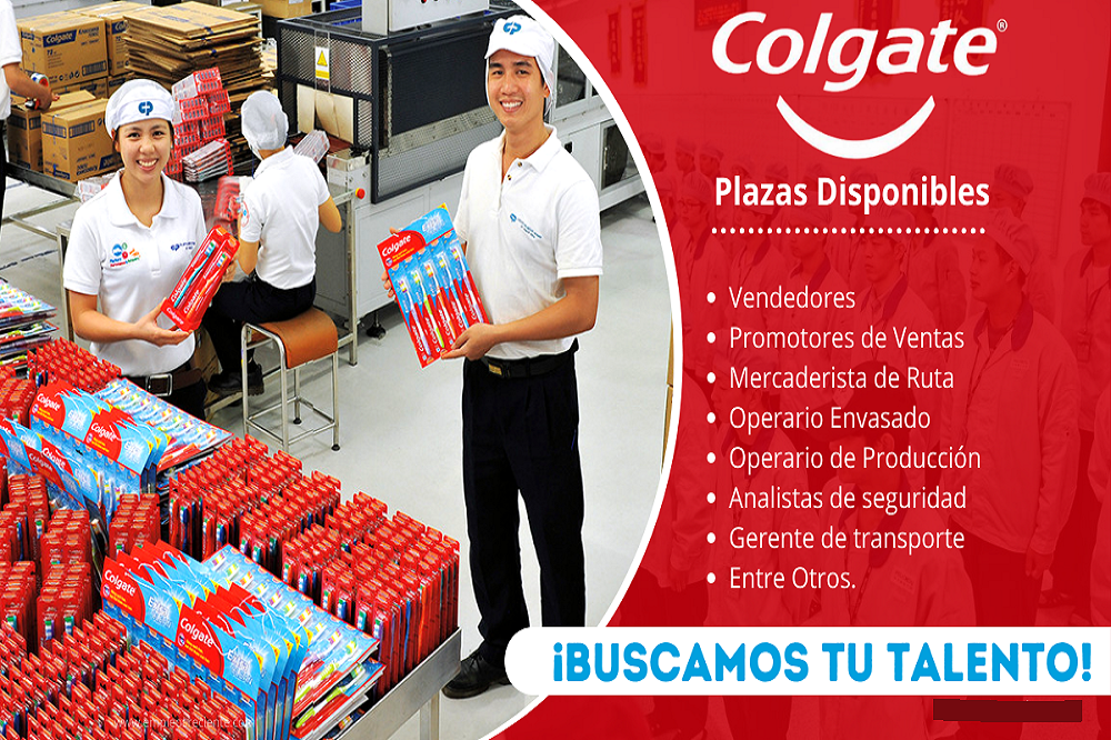 Haz Historia con Nosotros Forma parte del Equipo de Ventas Colgate